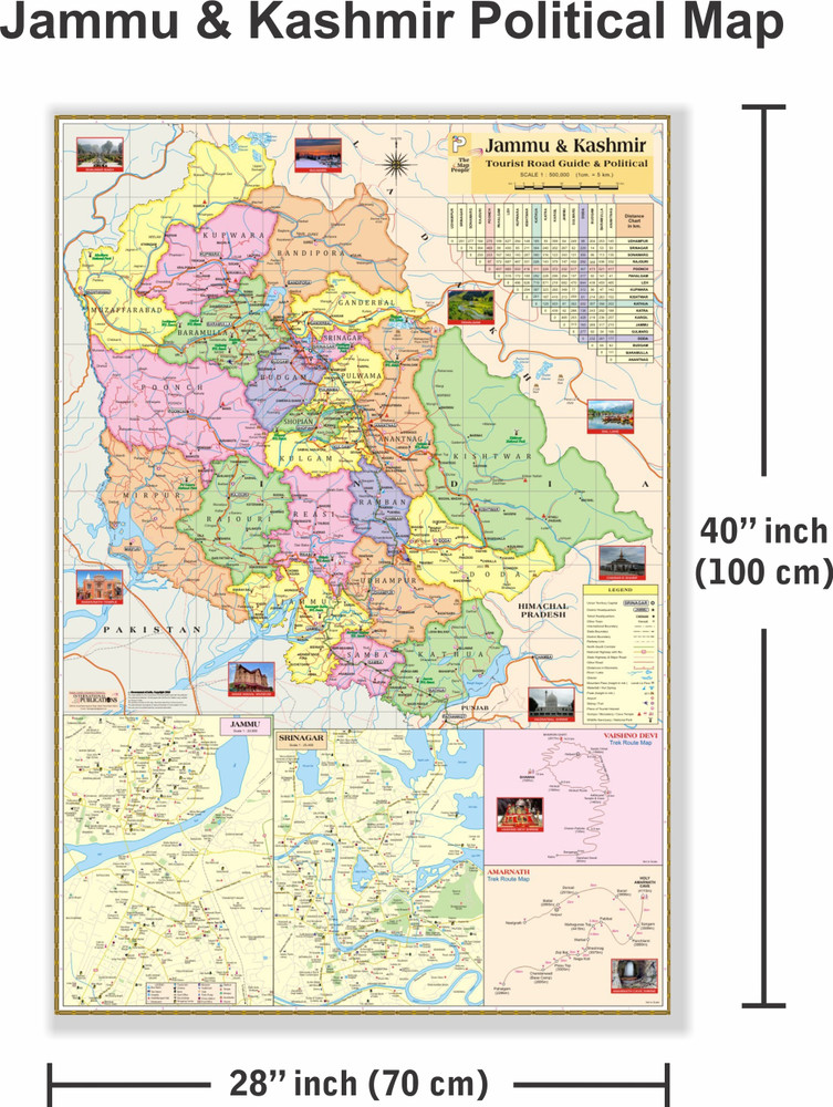 Kashmir Map Political