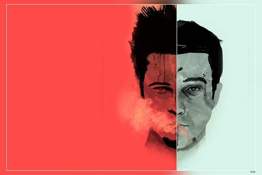 Edward Norton Fight Club Wallpaper Fight Club ***** (1999, Brad Pitt,