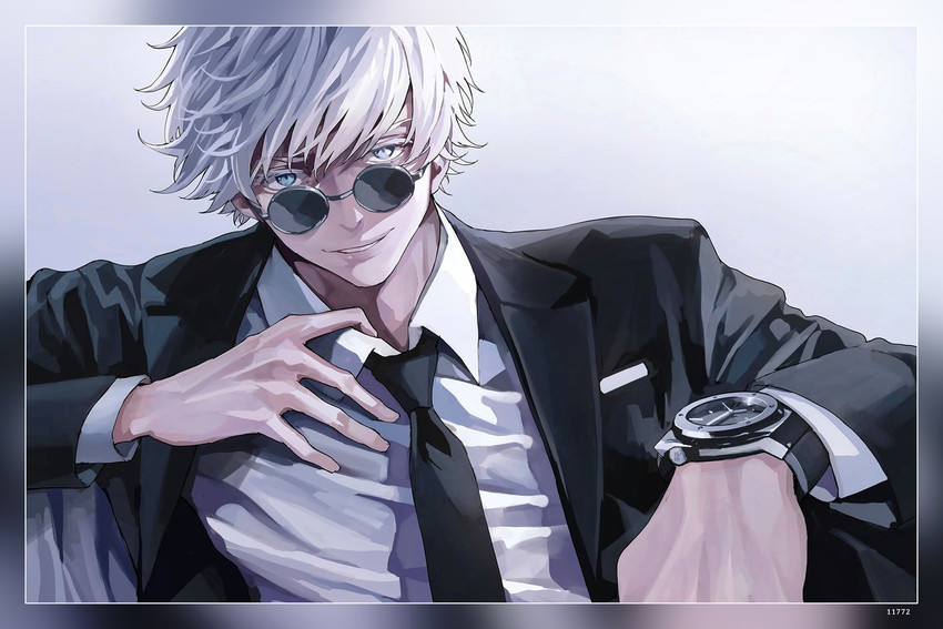 Anime Boys With White Hair
