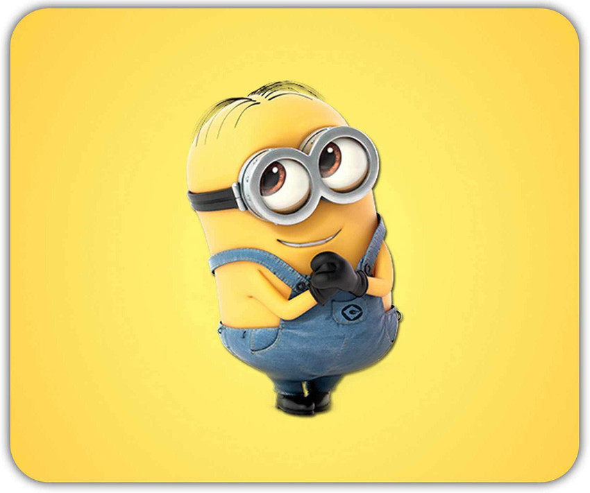 Digital art Water Proof Yellow Minion Cartoon Non Slip Base Mousepad Digital art Flipkart