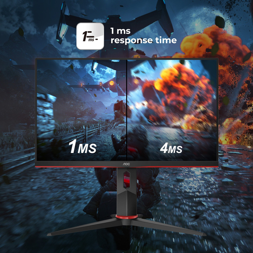 AOC 24G2U/BK AOC G2 24G2U/BK Computer Monitor Cm 1920 X