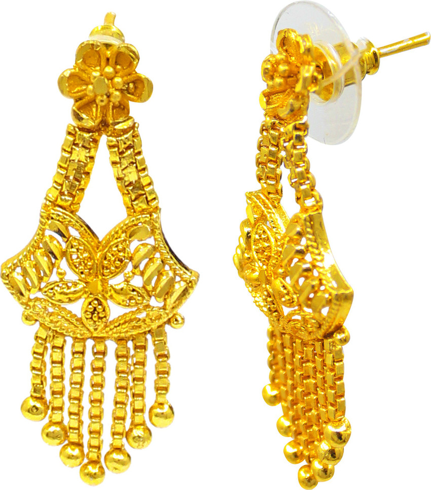 Flipkart gold earrings store