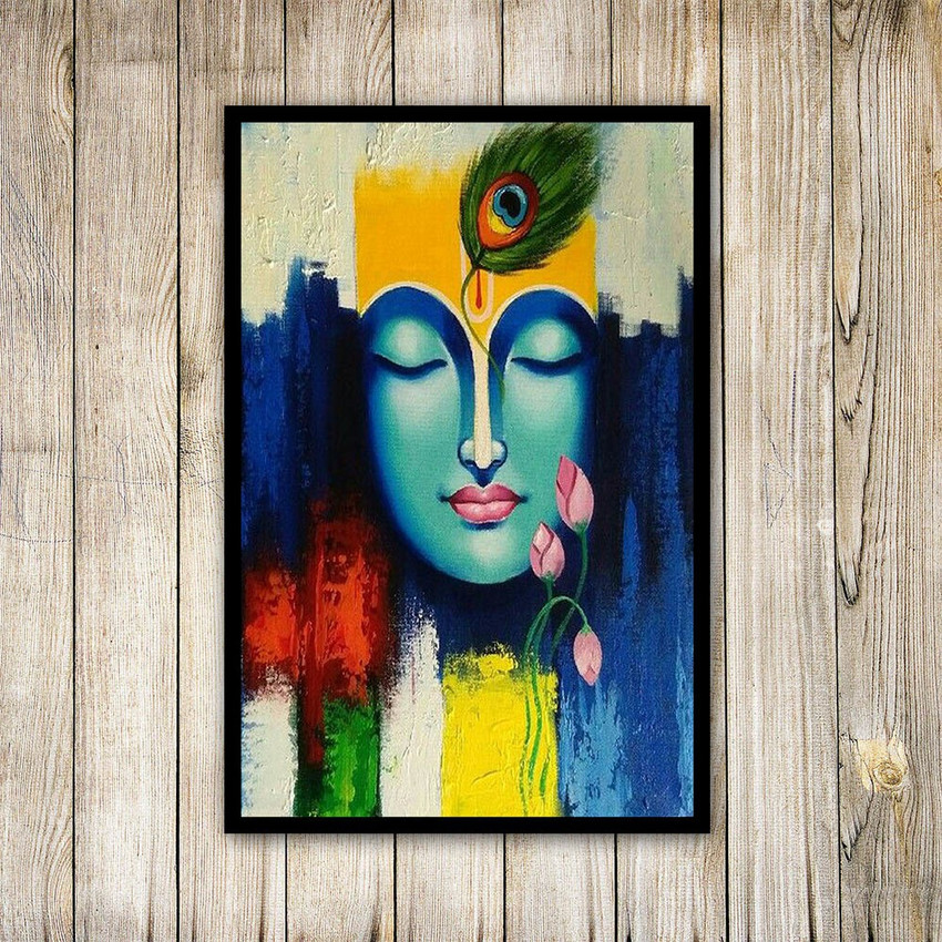 Contemporary Paintings Of Lord Krishna
