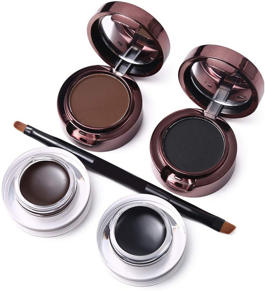 ads 4 in 1 Gel Eyeliner and Eyebrow Powder Kit Brown Black with Eye Liner Brush 7 g Price in India Buy ads 4 in 1 Gel Eyeliner and Eyebrow Powder