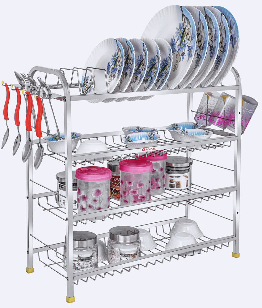 WINSTAR Stainless Steel Layer Wall Mount Kitchen Dish Rack, 59% OFF