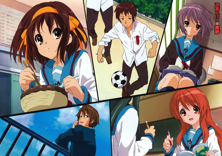 The Melancholy Of Haruhi Suzumiya Wallpaper