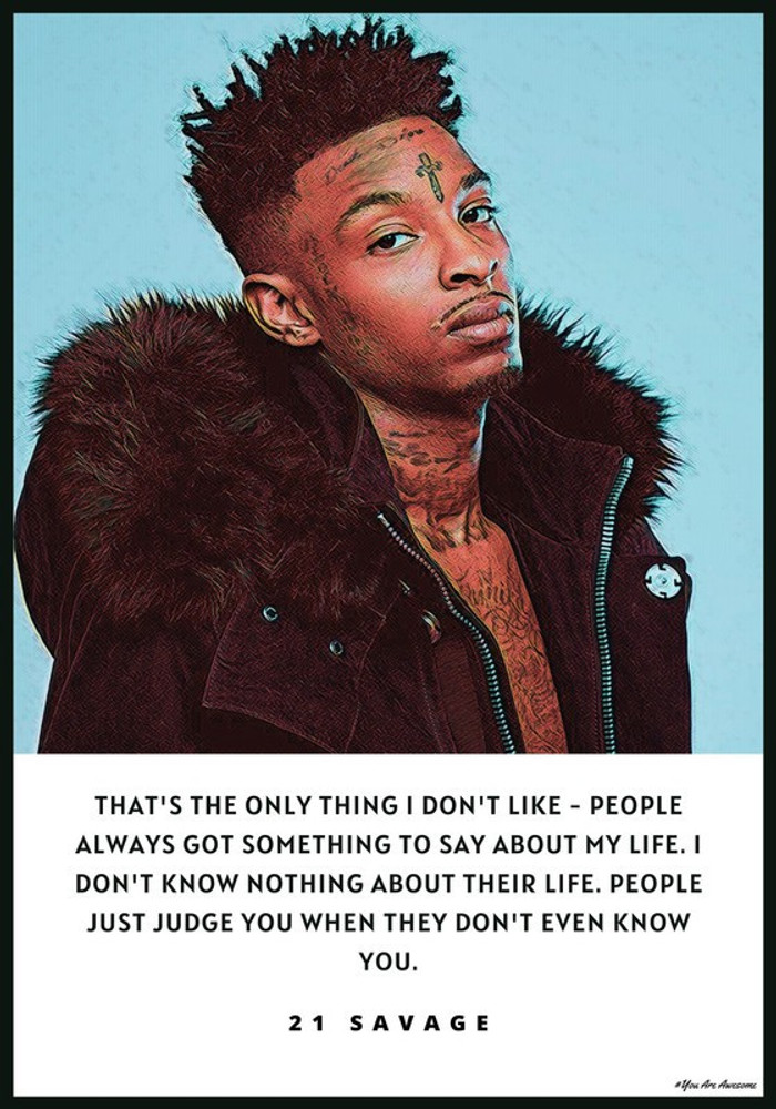 21 Savage Rapper Art