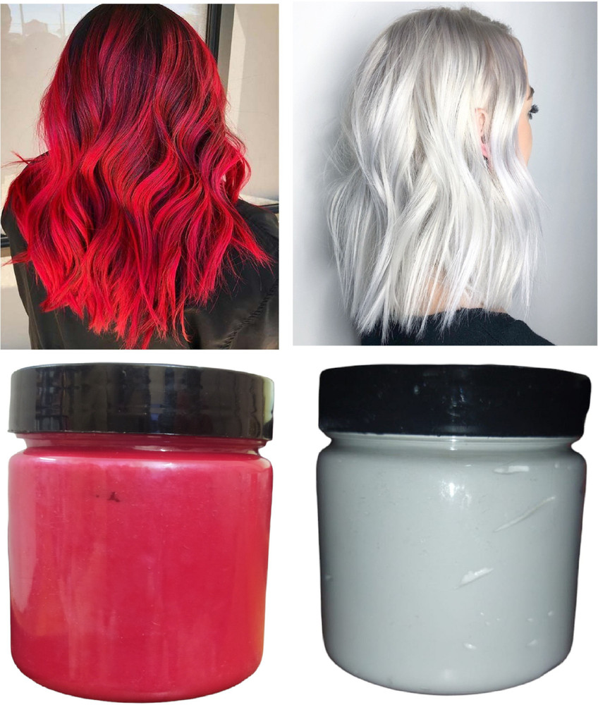 Red And White Hair Color