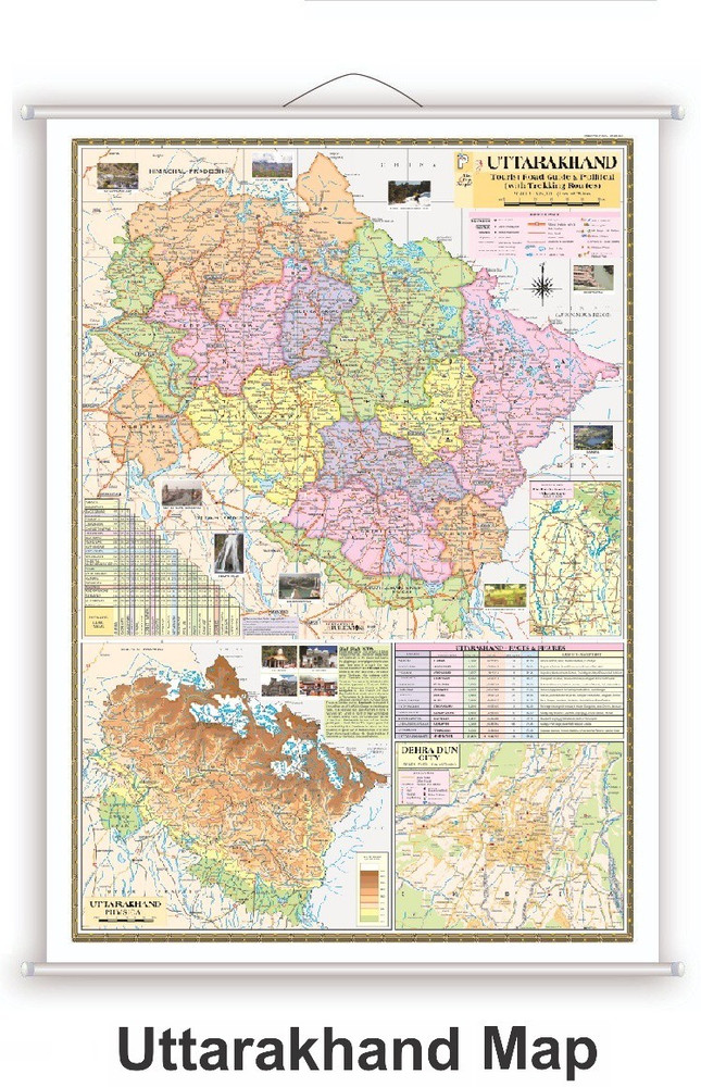 Uttarakhand Map Political