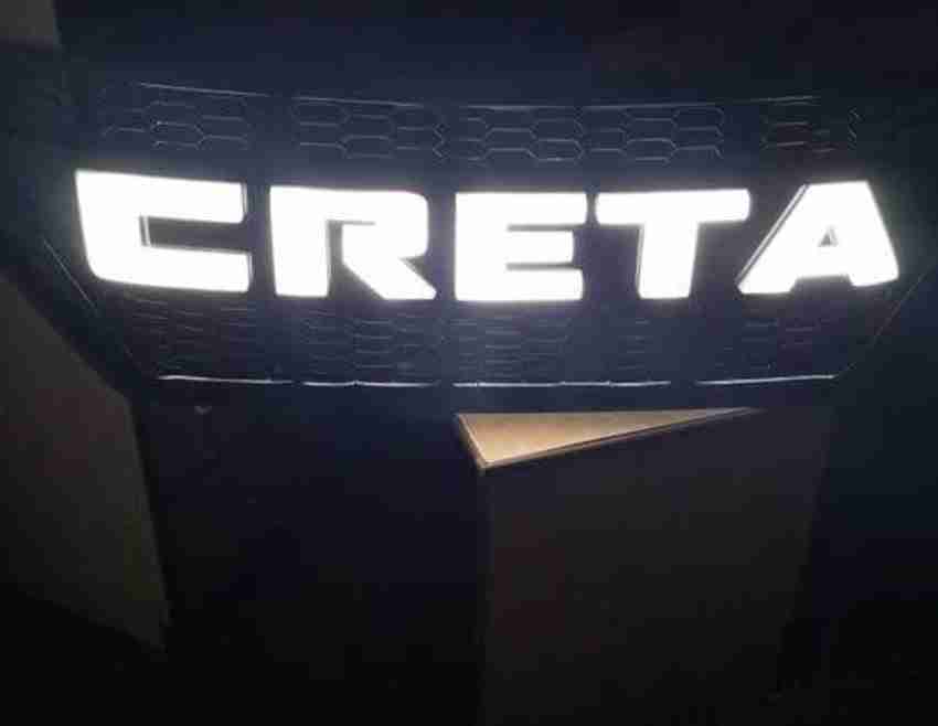 dmax CRETA 2020 Black Hyundai Creta Front Grill with LED Car Grill Cover Price in India Buy dmax CRETA 2020 Black Hyundai Creta Front Grill with LED Car Grill Cover online