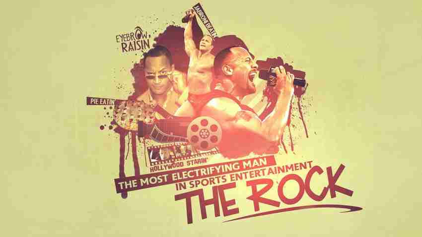 The Rock Wrestler Wallpaper