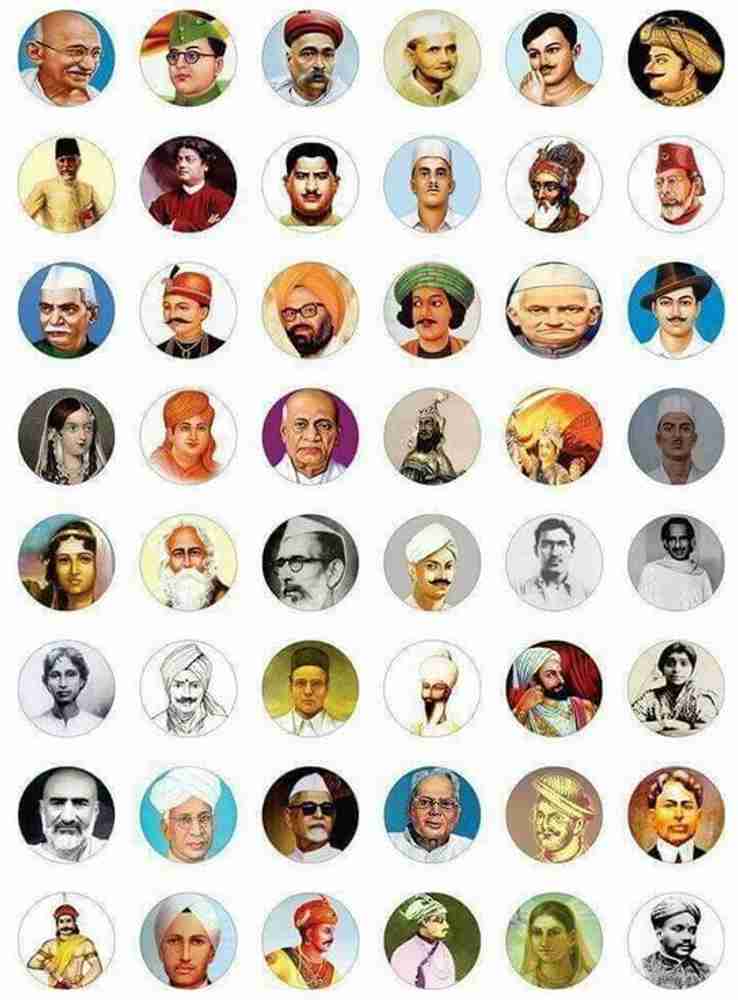 Freedom Fighter Wallpaper Indian Freedom Fighters Men — Maple Press
