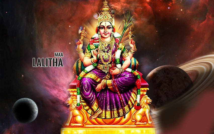 Goddess Lalitha Poster Picture