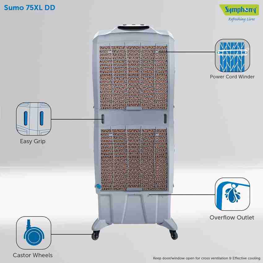 Symphony 75 L Desert Air Cooler Price in India Buy Symphony 75 L Desert Air Cooler online at Flipkart