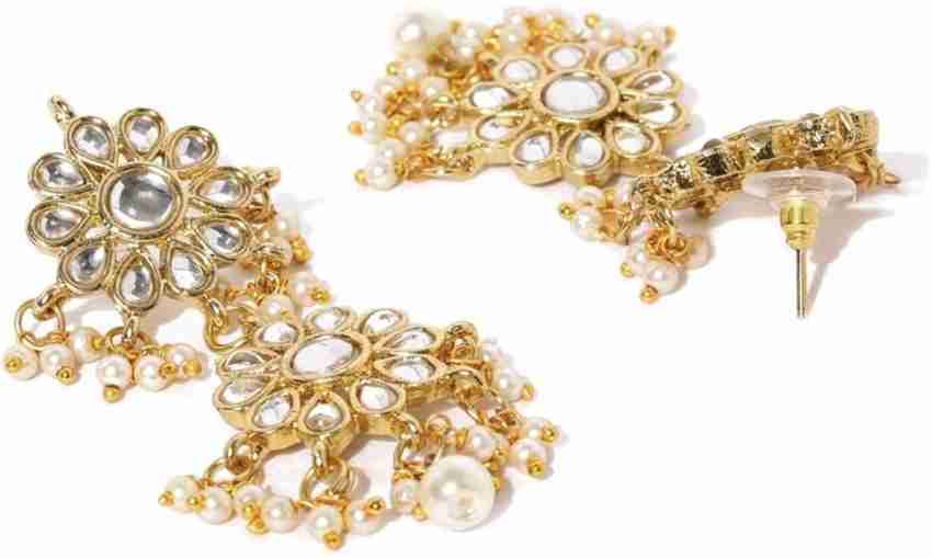 swarg collection Brass Gold plated White Gold Jewellery Set Price in India Buy swarg collection Brass Gold plated White Gold Jewellery Set Online at Best Prices in India Flipkart