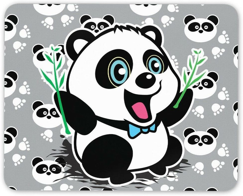 Happy Cartoon Panda
