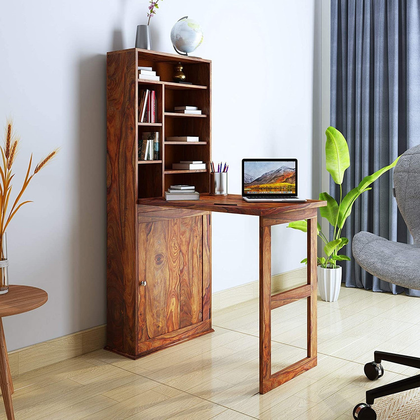 TABLEZILLA Bookshelf Study table Solid Wood Study Table Price in India Buy TABLEZILLA Bookshelf Study table Solid Wood Study Table online at Flipkart