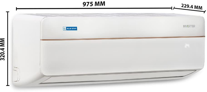 Blue Star ONU INVERTER AC STAR TON Air Conditioner, 53% OFF