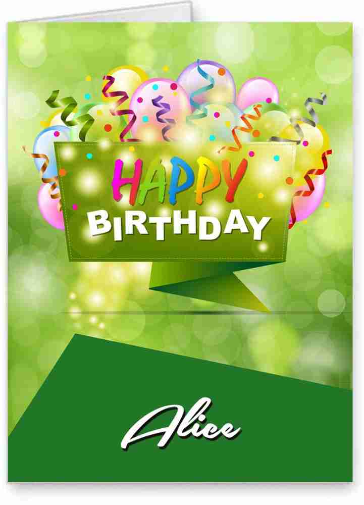 Alice Birthday Quotes Happy Birthday To Alice! We're Sending Our Most
