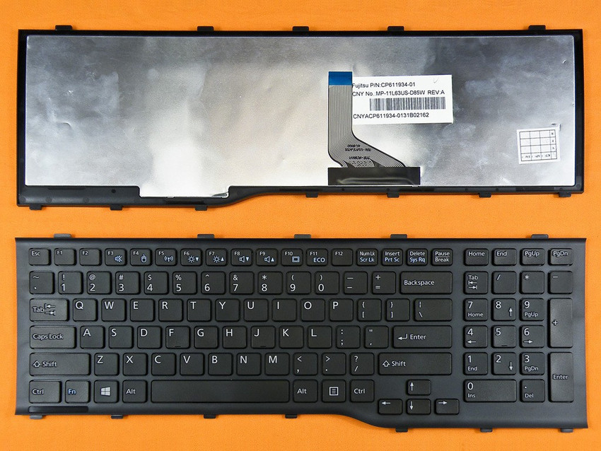 好評 キーボード:新品富士通 LIFEBOOK AH532等用 MP-11L50J03D851,CP586334-01,フレーム付,白 国内 ...