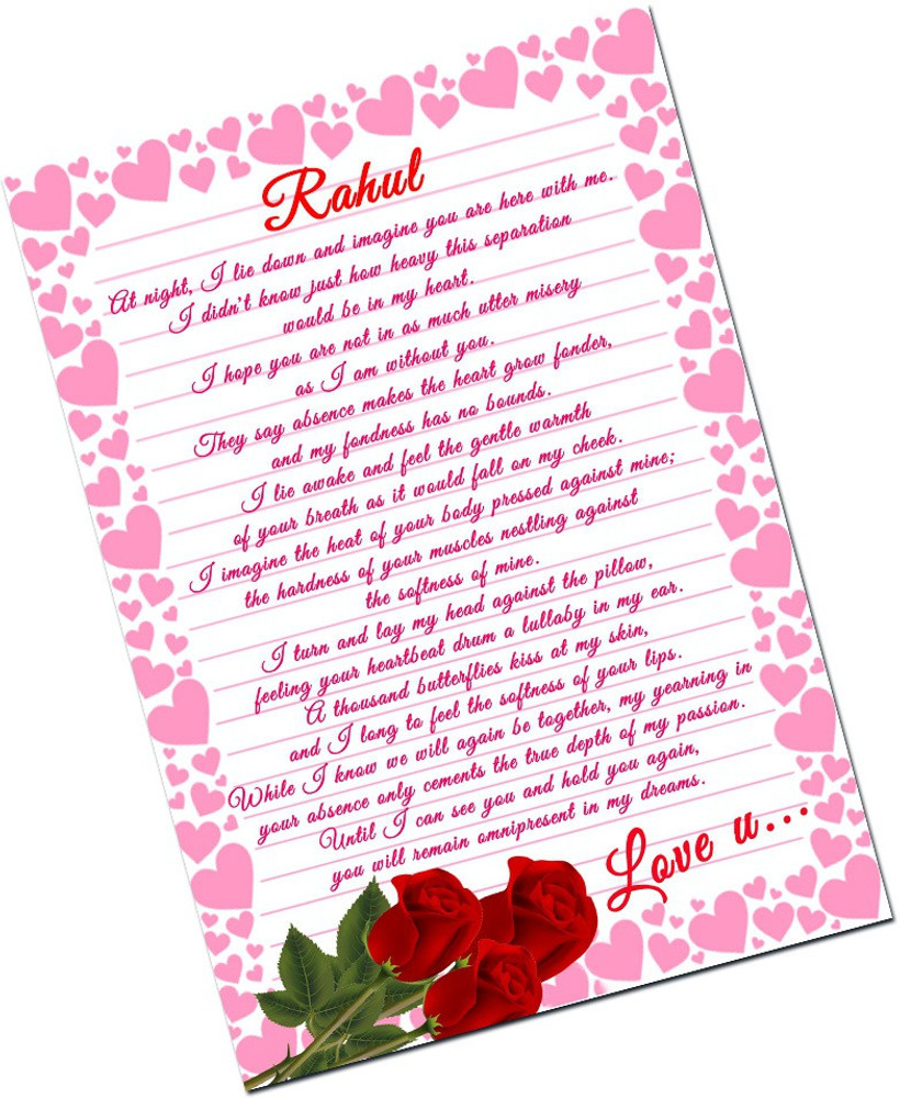 Rahul Love Quotes