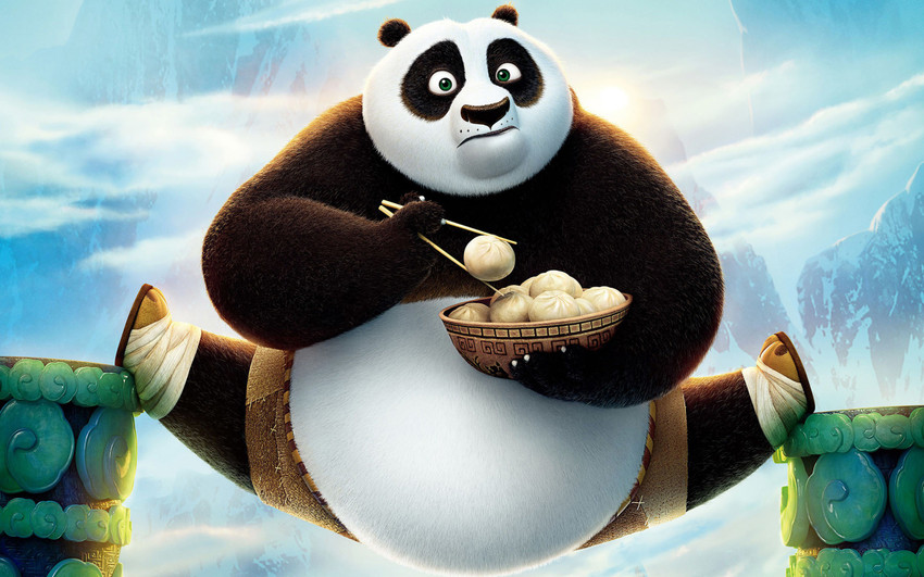 Baby Kung Fu Panda Wallpaper