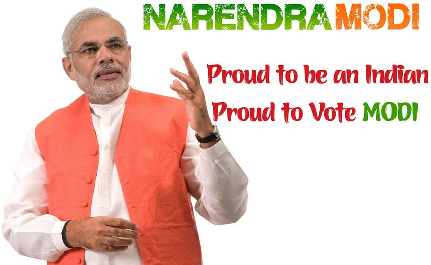 Vote For Modi Poster