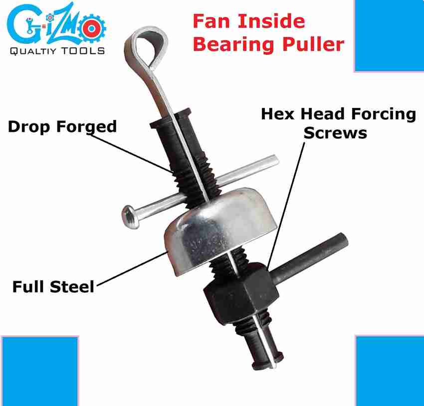 gizmo 2 in 1 Fan Bearing Puller Heavy Bearing Fan Pullers Type 6201 6202 Ceiling Fan Lever Tool