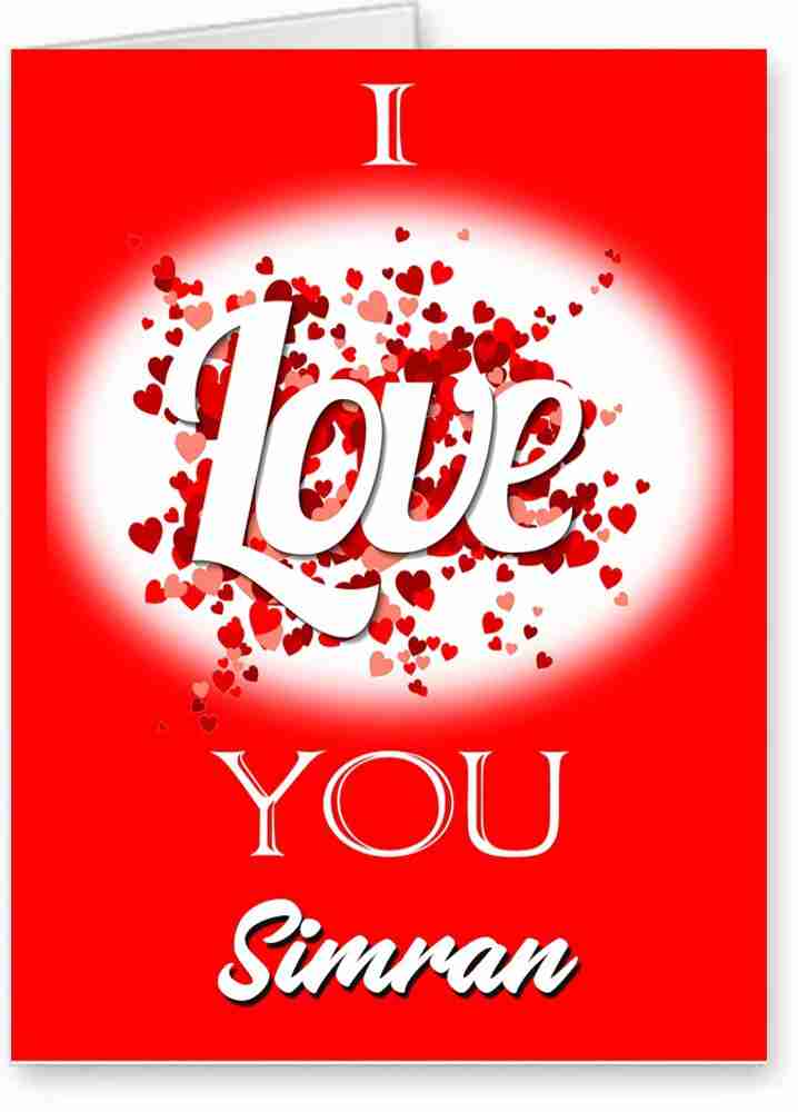 I Love You Simran Logo Love Simran #name #tere #hamne #apni #zindagi