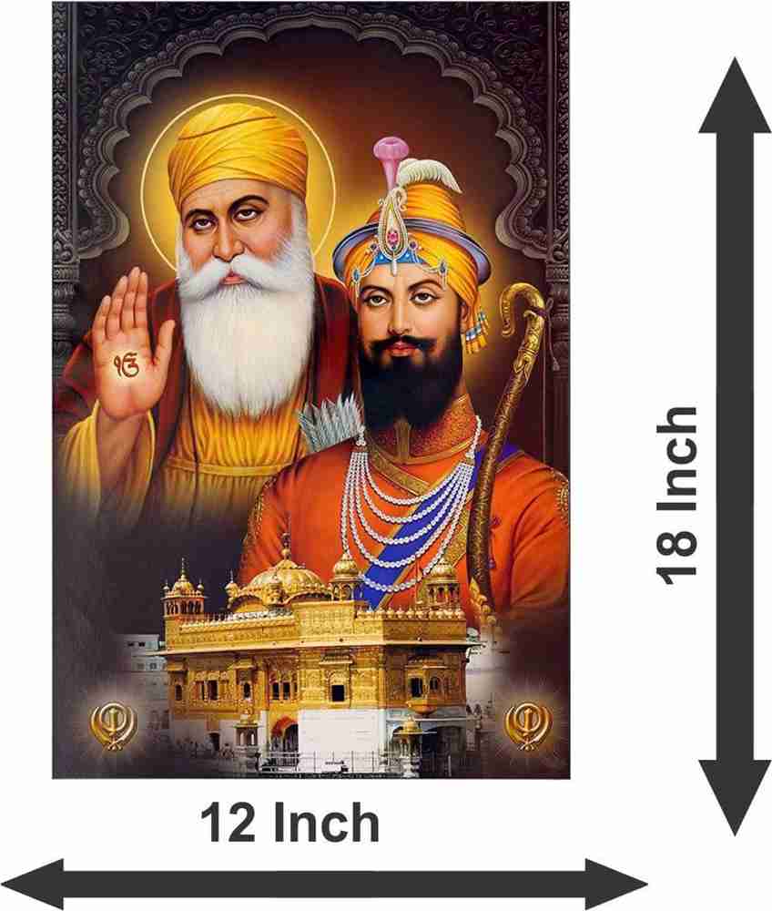 Guru Gobind Singh And Guru Nanak Dev Ji
