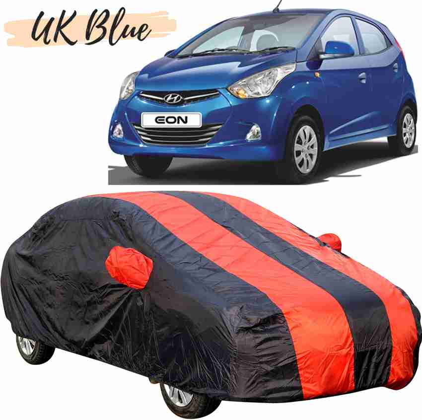 UK Blue Car Cover For Hyundai Eon With Mirror Pockets Price in India Buy UK Blue Car Cover For Hyundai Eon With Mirror Pockets online at Flipkart
