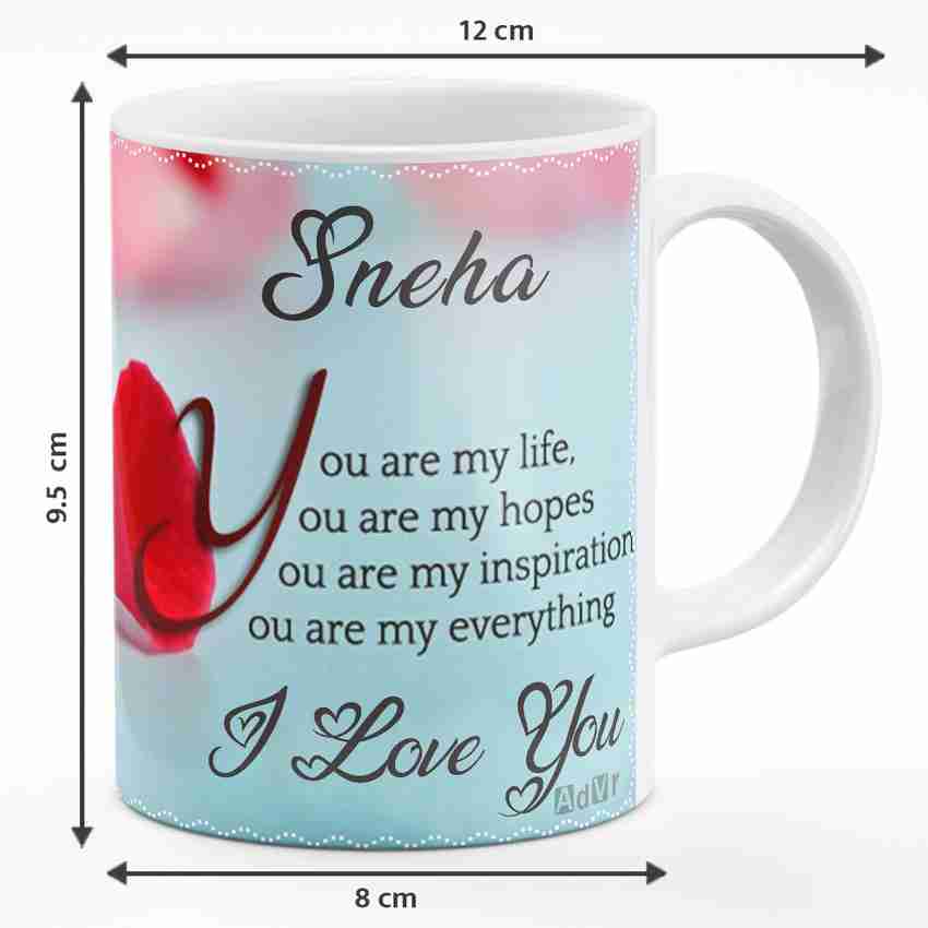 I Love You Sneha Name Wallpaper