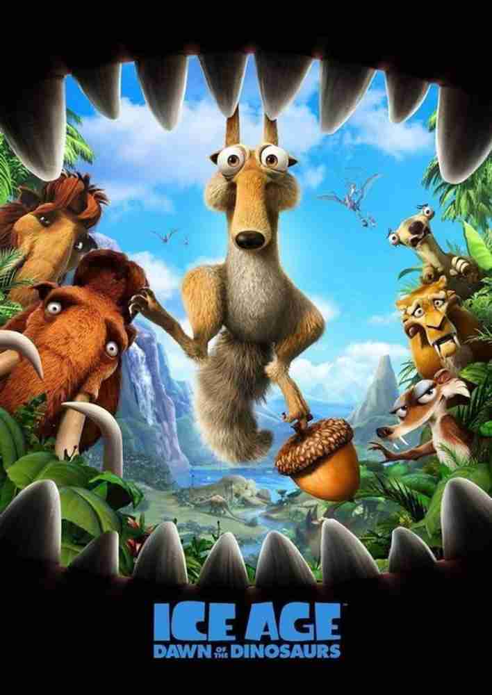 Movie Ice Age Posters Disney Kids Living Room Picture Cafe