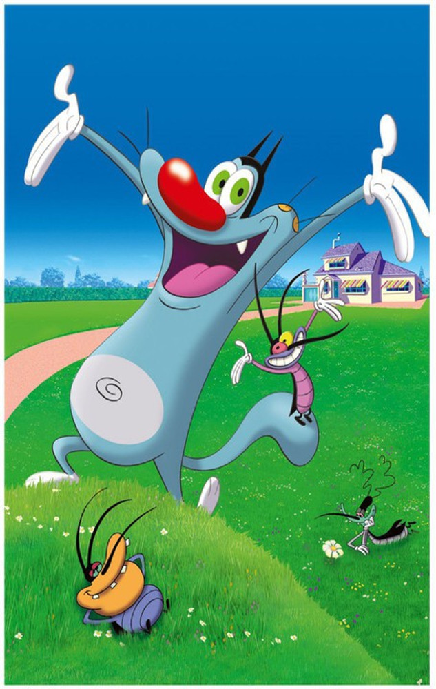 Oggy And The Cockroaches Wallpaper Hd