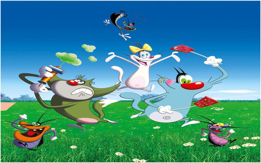 Oggy And The Cockroaches Wallpaper Hd