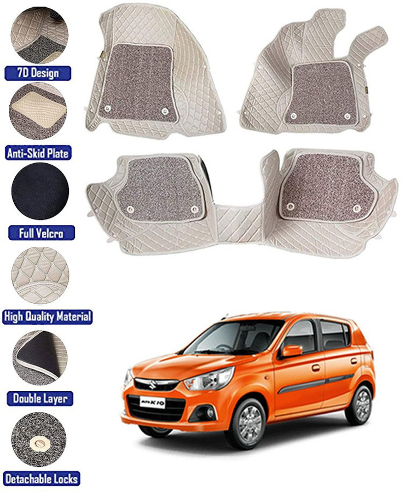 MATIES Leatherite 7D Mat For Maruti Suzuki Alto K10 Price in India Buy MATIES Leatherite 7D Mat For Maruti Suzuki Alto K10 online at Flipkart