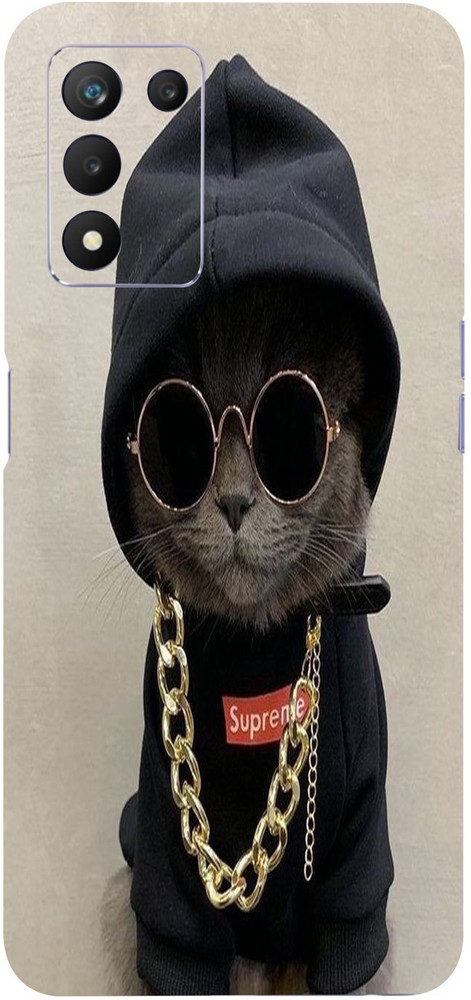 Cat In Hoodie Thug Life