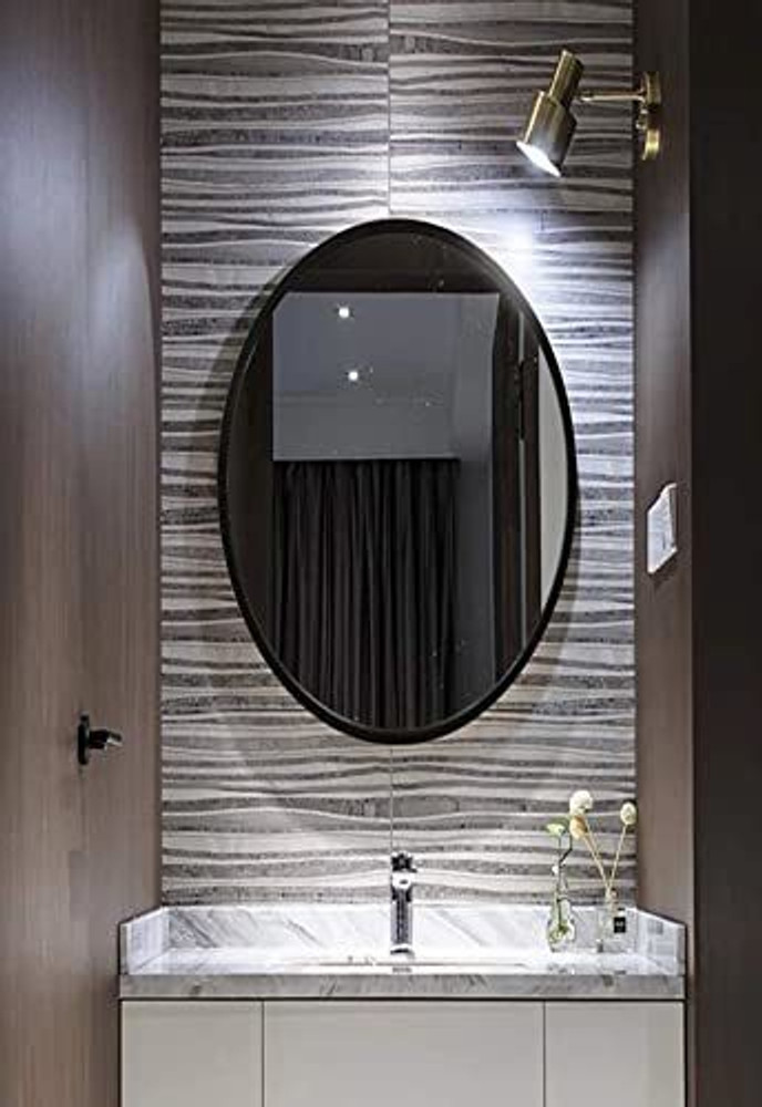 Oval Shaped Mirror Frame