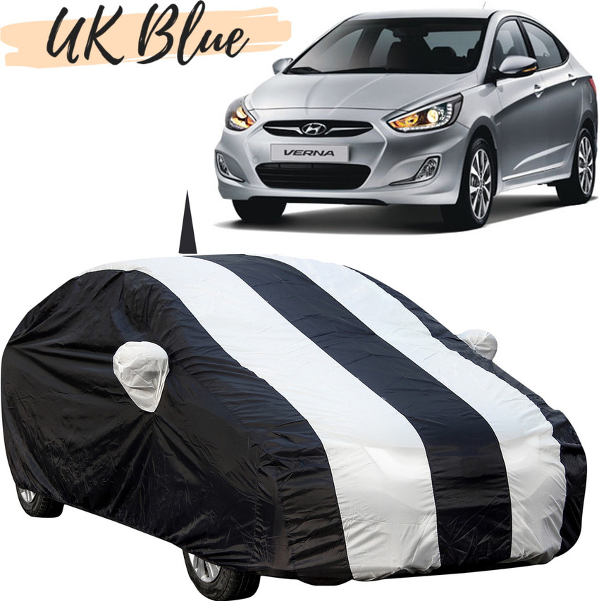 UK Blue Car Cover For Hyundai Fluidic Verna With Mirror Pockets Price in India Buy UK Blue Car Cover For Hyundai Fluidic Verna With Mirror Pockets online at Flipkart