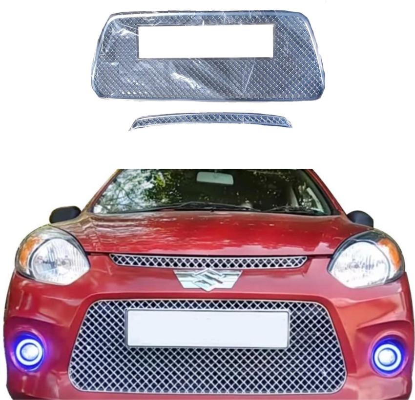 AMARIO Front Chrome Grill Bentley Style Compatible with alto 800 Type 3 2016 2018 Alto800 Type 3 2016 2018 Bentley Style Grill Car Grill Cover Price in India Buy AMARIO Front Chrome Grill Bentley Styl...
