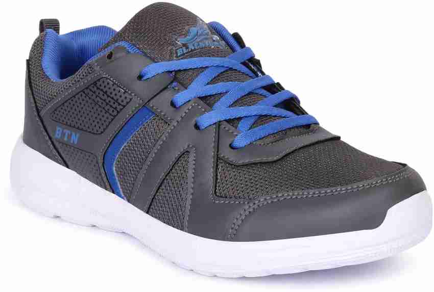 Strong Sports Comfortable Shoes For Men In Black Blue SR015