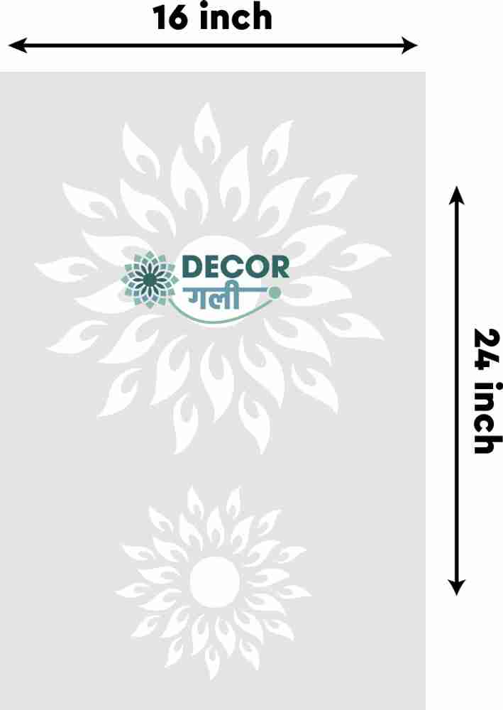 Easy Stencil Designs CrafTreat Abstract Boho Shapes Stencil For Art