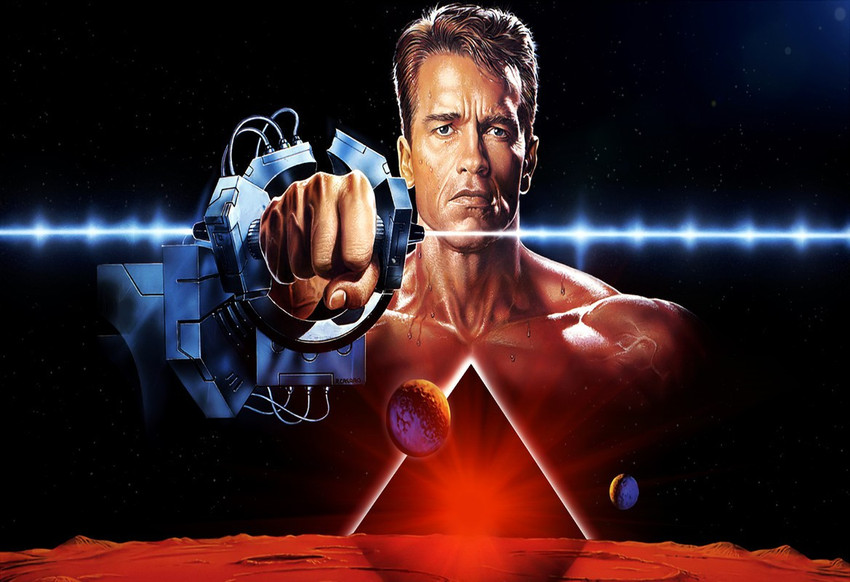 Total Recall 1990 Poster Total Recall (1990) Kuato: "QUAID...START THE
