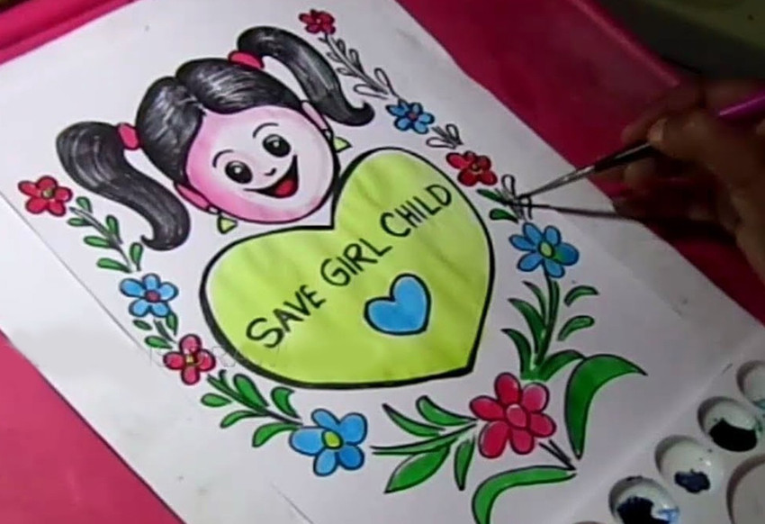 Save Girl Child Poster