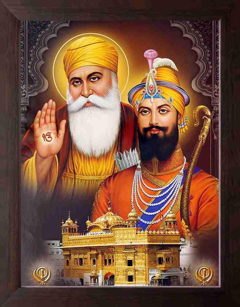 Guru Gobind Singh Ji And Guru Nanak Dev Ji
