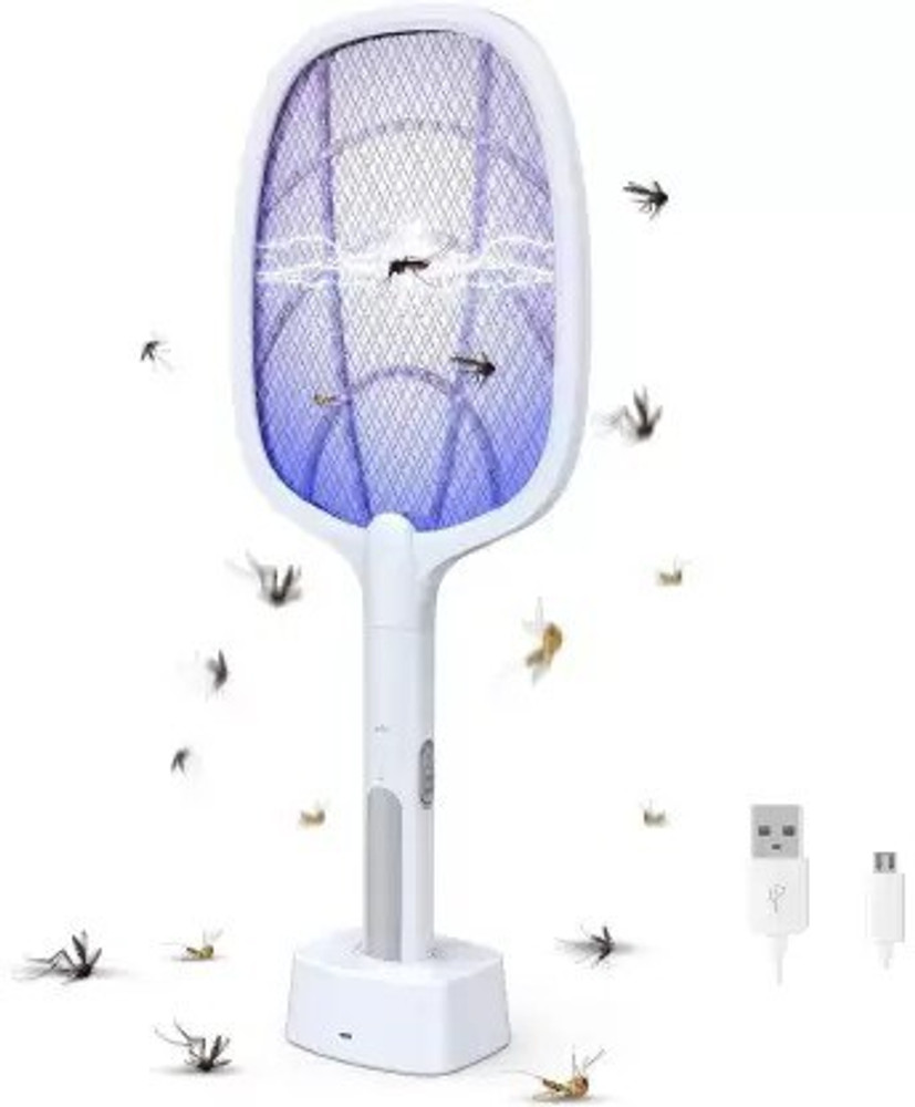 Mizuki Electric Fly Swatter Mosquito Killer Racket Bat with UV Light Lamp Electric Insect Killer Indoor Outdoor Price in India Buy Mizuki Electric Fly Swatter Mosquito Killer Racket Bat with UV