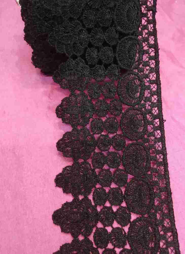 Dark Purple Lace Border