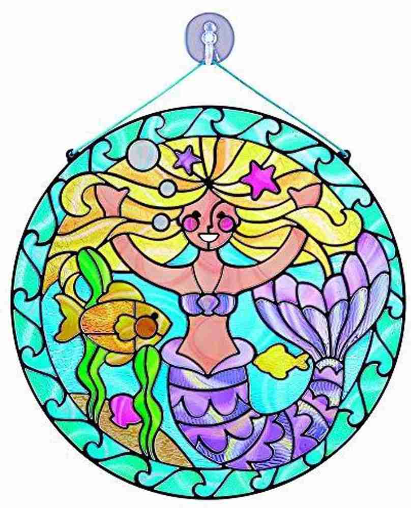 Melissa And Doug Stained Glass Made Easy Activity Kit Hotsell