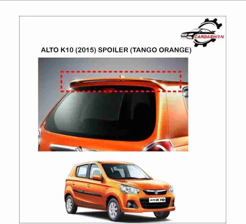 cardashion Maruti Suzuki Alto k10 Model 2015 spoiler Car Spoiler Price in India Buy cardashion Maruti Suzuki Alto k10 Model 2015 spoiler Car Spoiler online at Flipkart