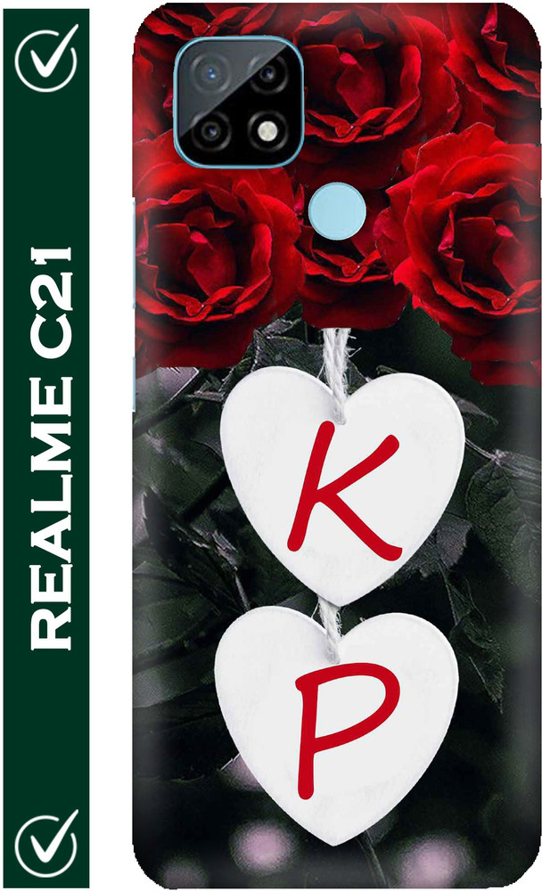 Letter P And K In Heart